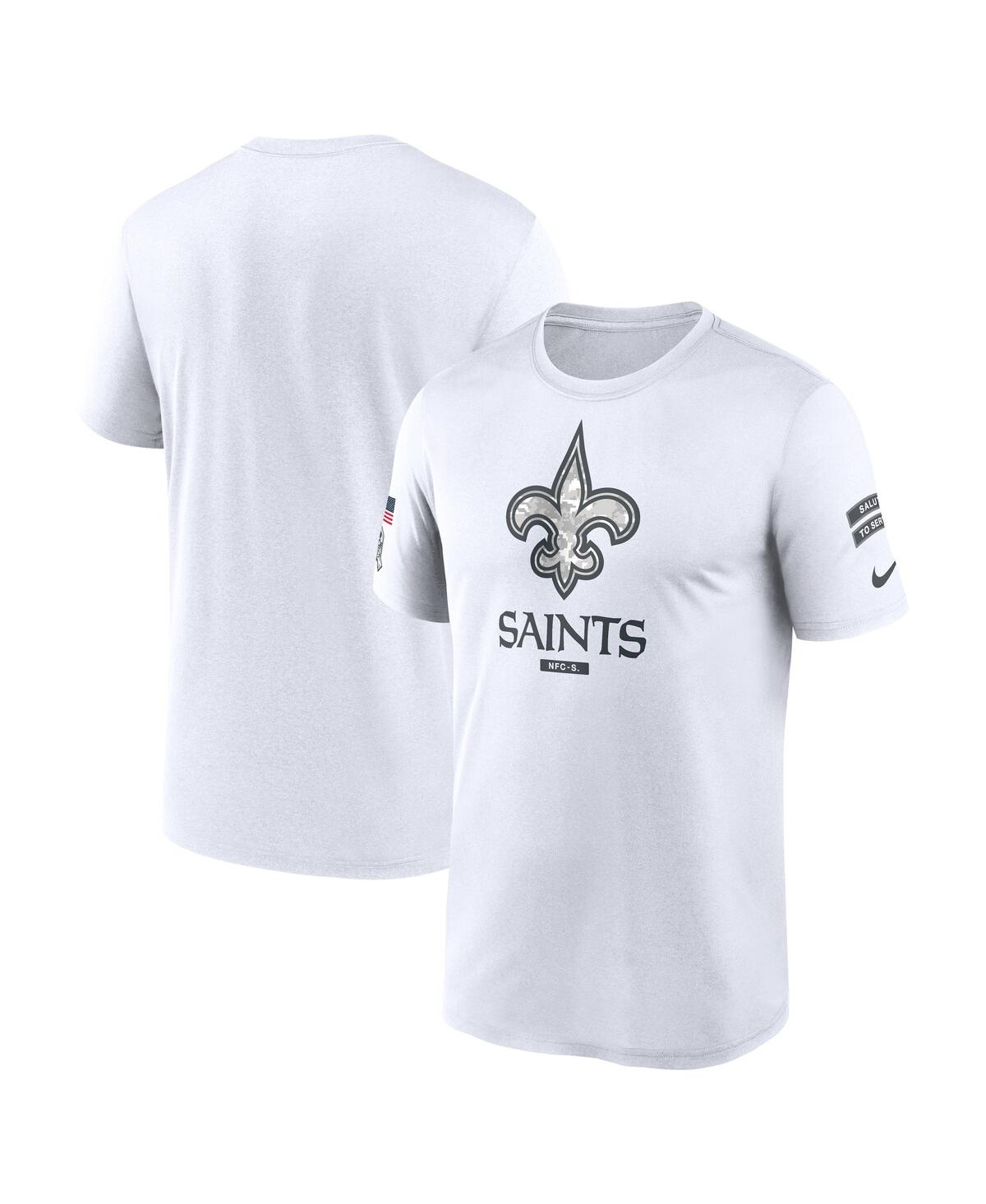Click here for Nike Mens White New Orleans Saints 2024 Salute To... prices