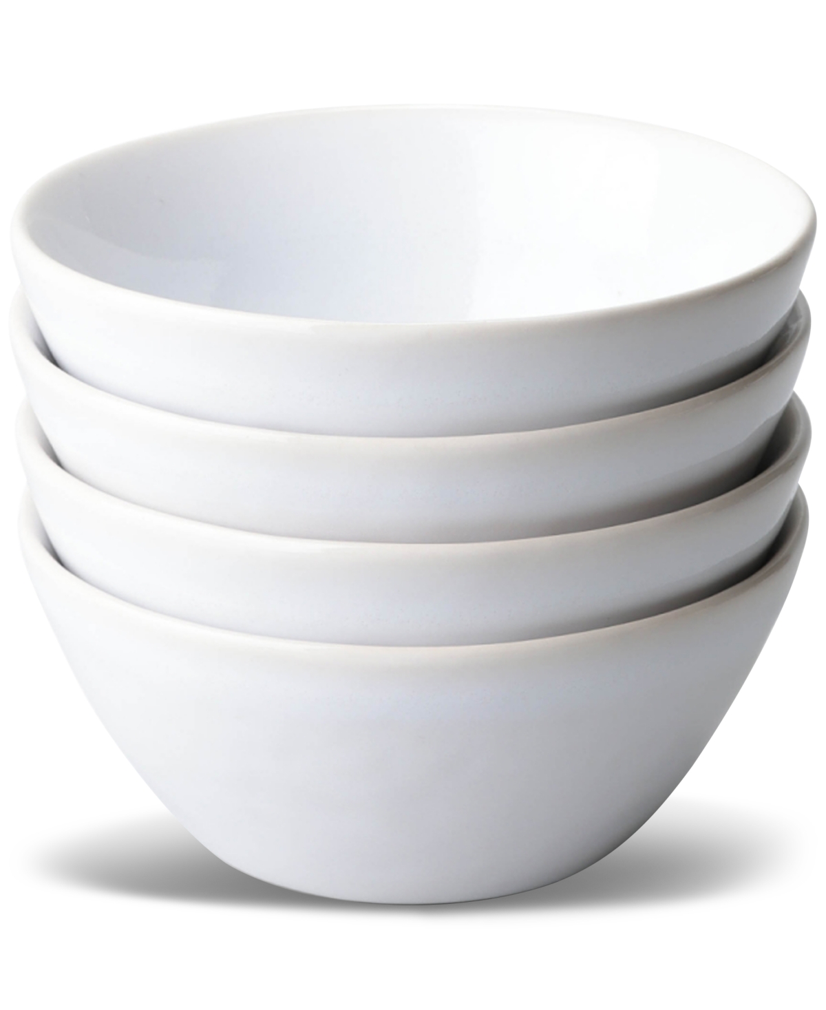 Click here for Fable Dessert Bowls  Set of 4 - Pearl White prices