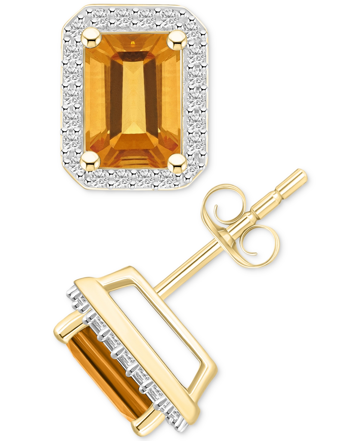 Click here for Citrine (2 ct. t.w.) & Lab-Created White Sapphire... prices
