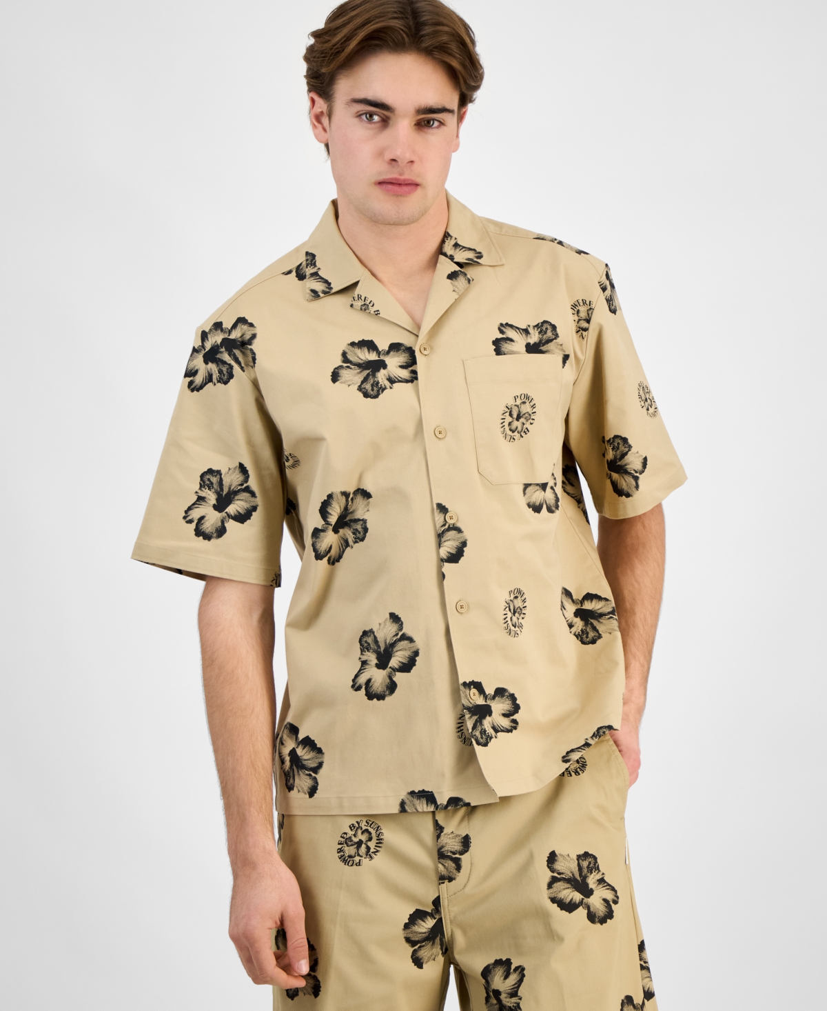 Click here for Hugo by Hugo Boss Mens Elligino Relaxed-Fit Stretc... prices