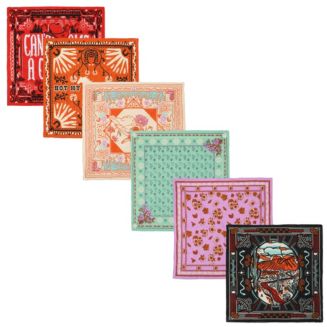 Lightweight Western Theme 22"x22" 6-Pack Bandana Set - Macy's