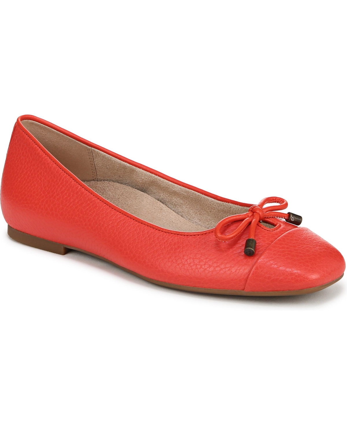 Click here for Vionic Womens Klara Ballet Flats - Cherry tomato l... prices