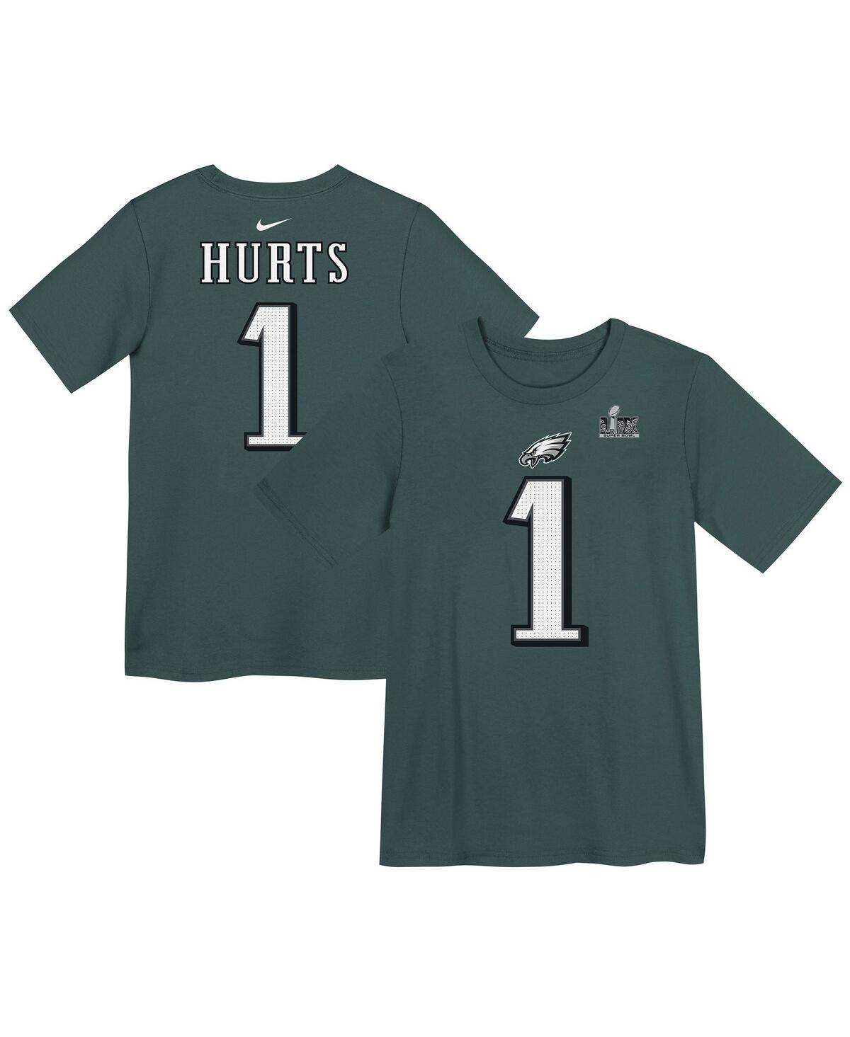 Click here for Nike Preschool Jalen Hurts Midnight Green Philadel... prices