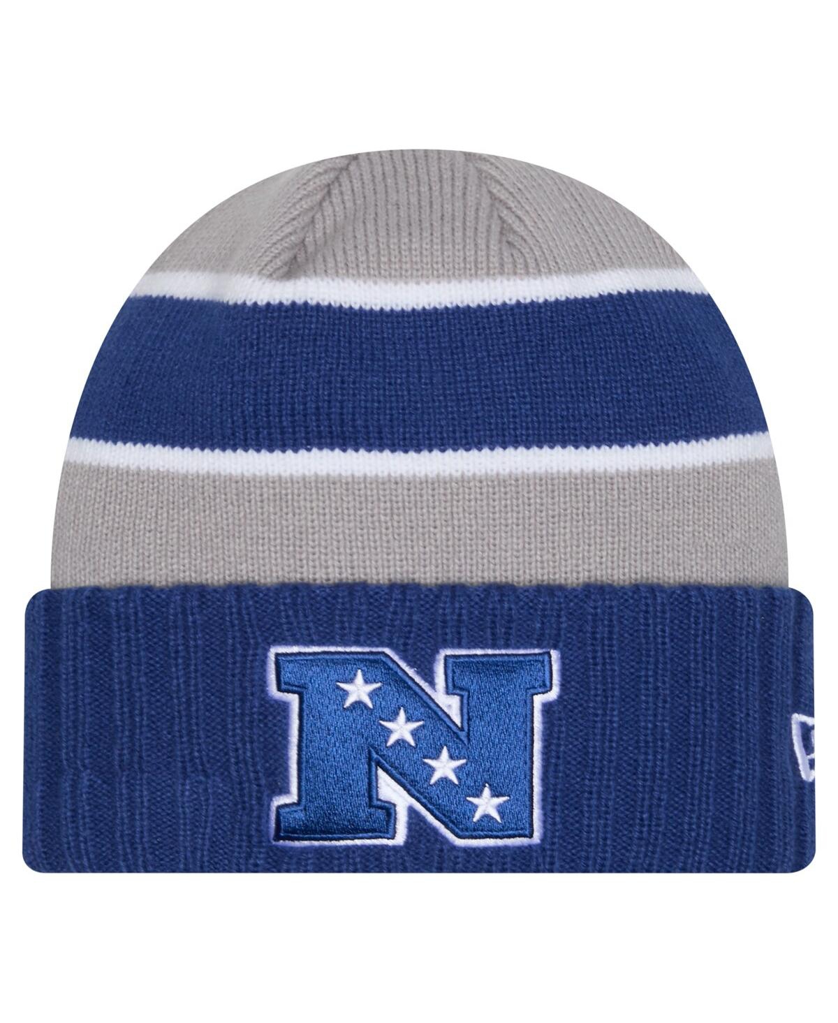 Click here for New Era Mens Blue Nfc 2025 Nfl Pro Bowl Cuffed Kni... prices
