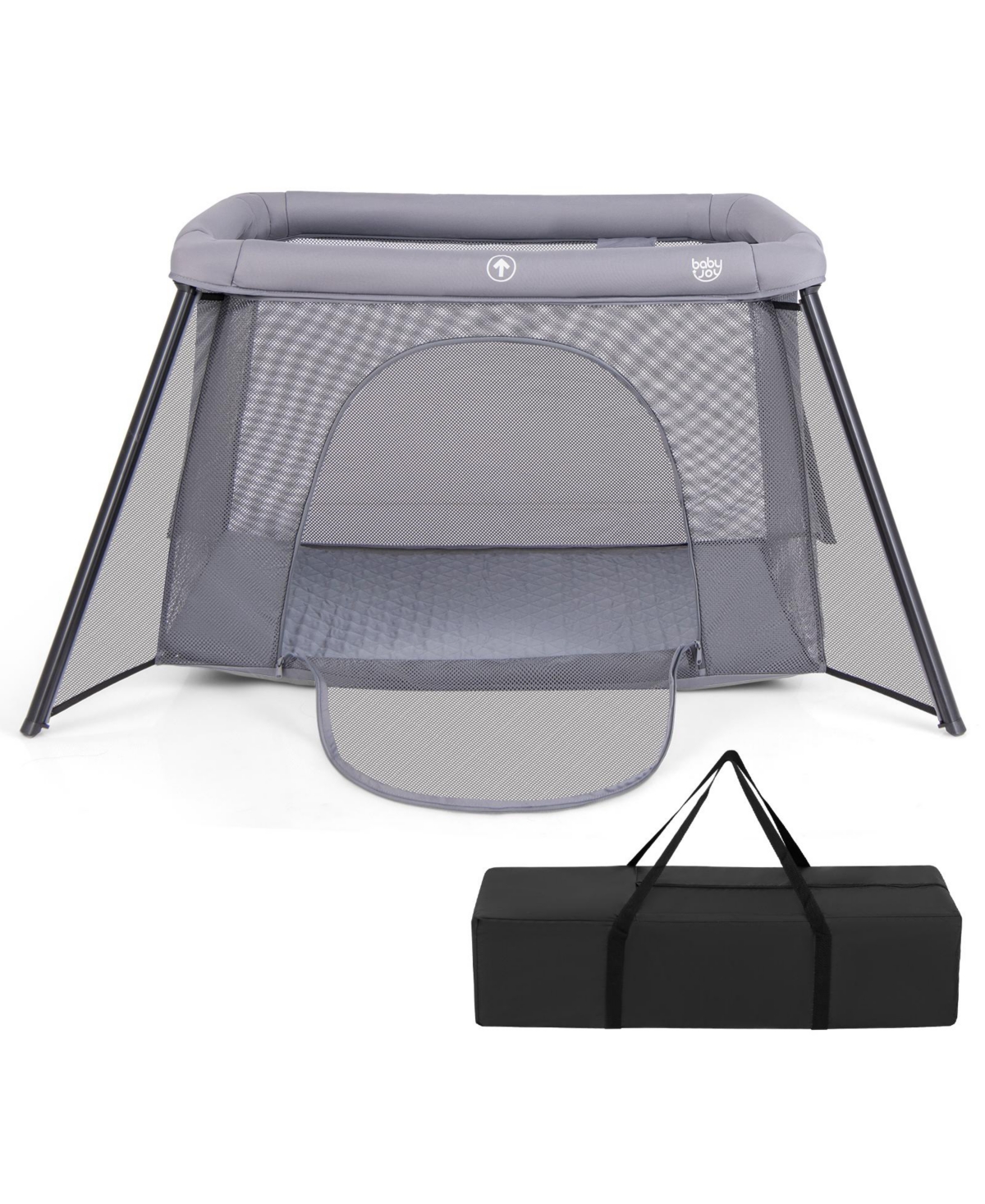Click here for Foldable Baby Playpen with Safety Sides  2-in-1 De... prices