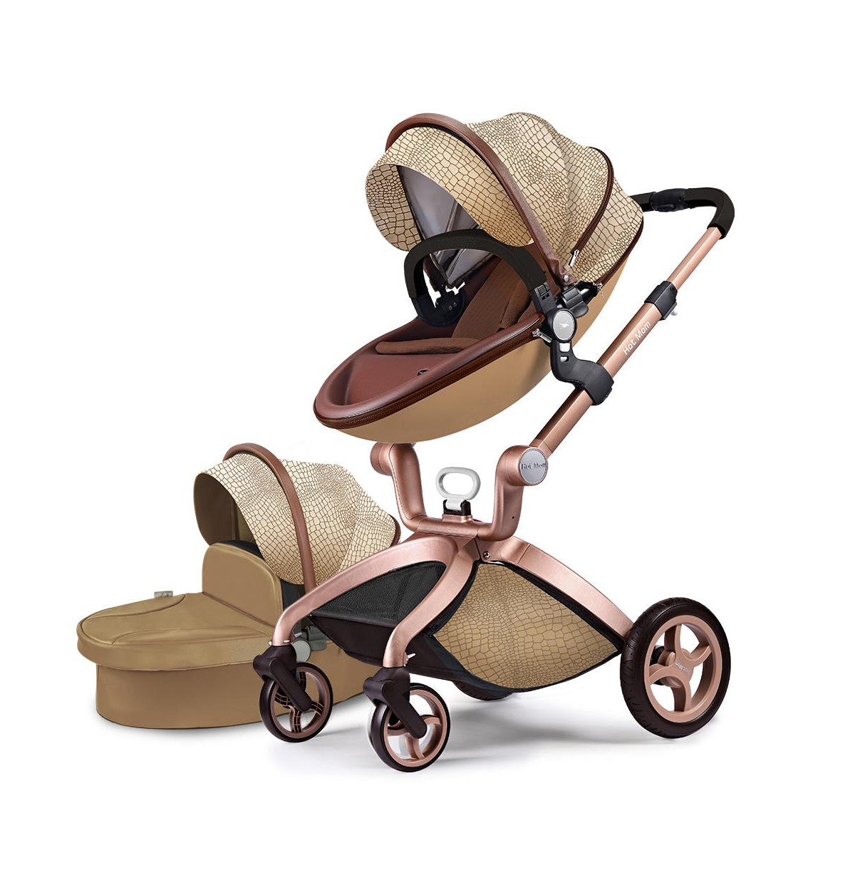 Click here for Baby Stroller: Height-Adjustable Seat and Reclinin... prices