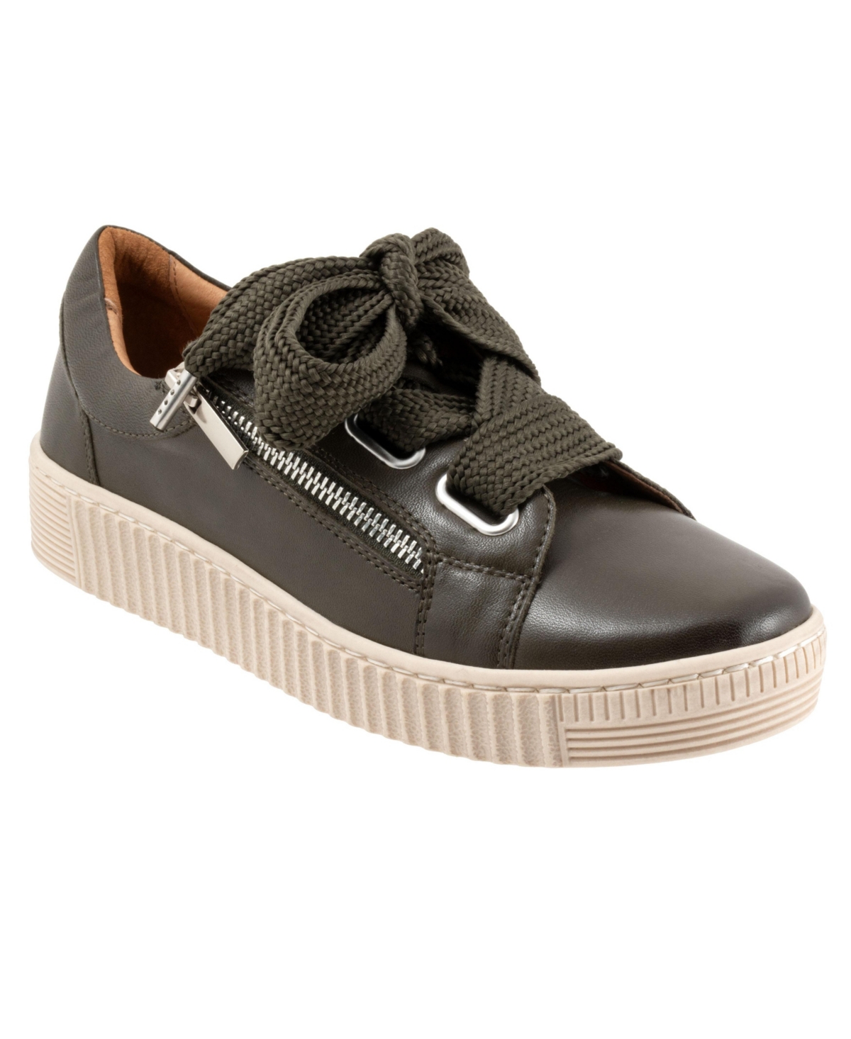 Click here for Eos Footwear Jovi Sneaker - Dark olive prices