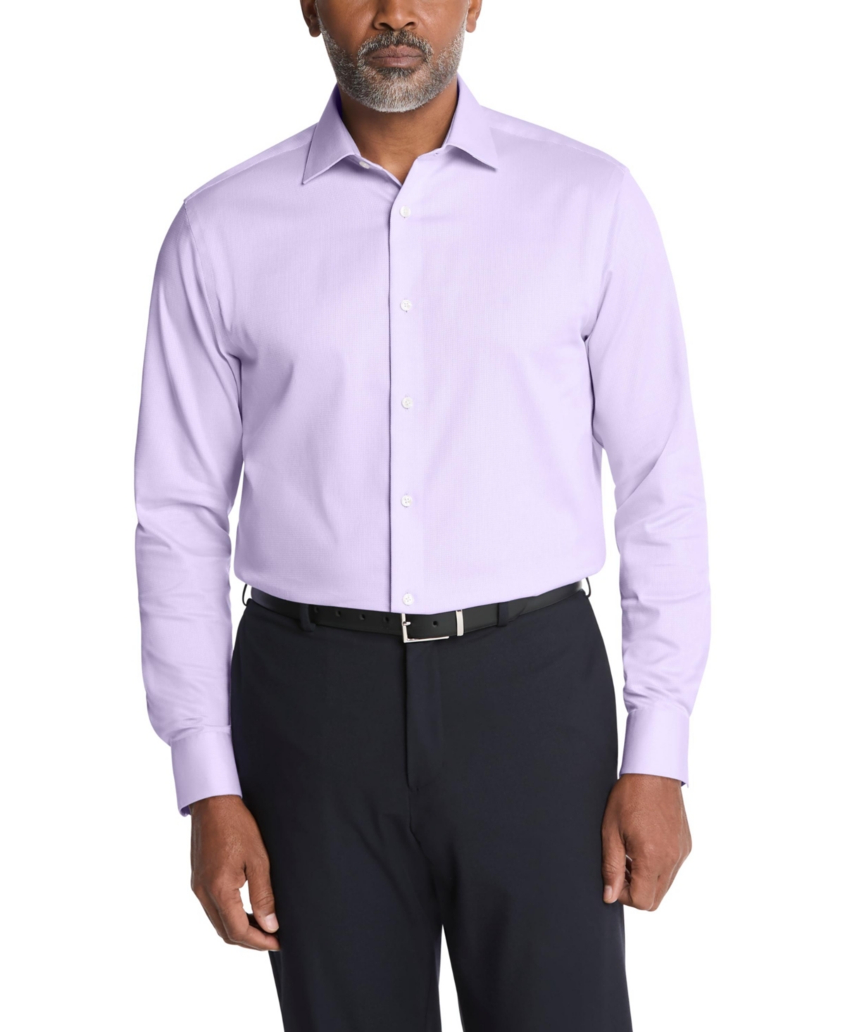 Click here for Calvin Klein Mens Regular Fit Dress Shirt - Lilac prices