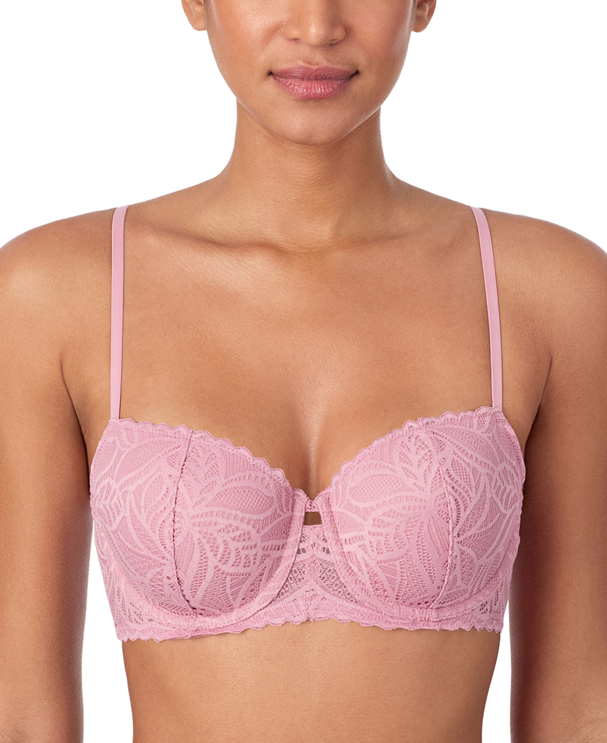 Click here for Dkny Womens Lace Deco Balconette Bra DK7555 - Lila... prices