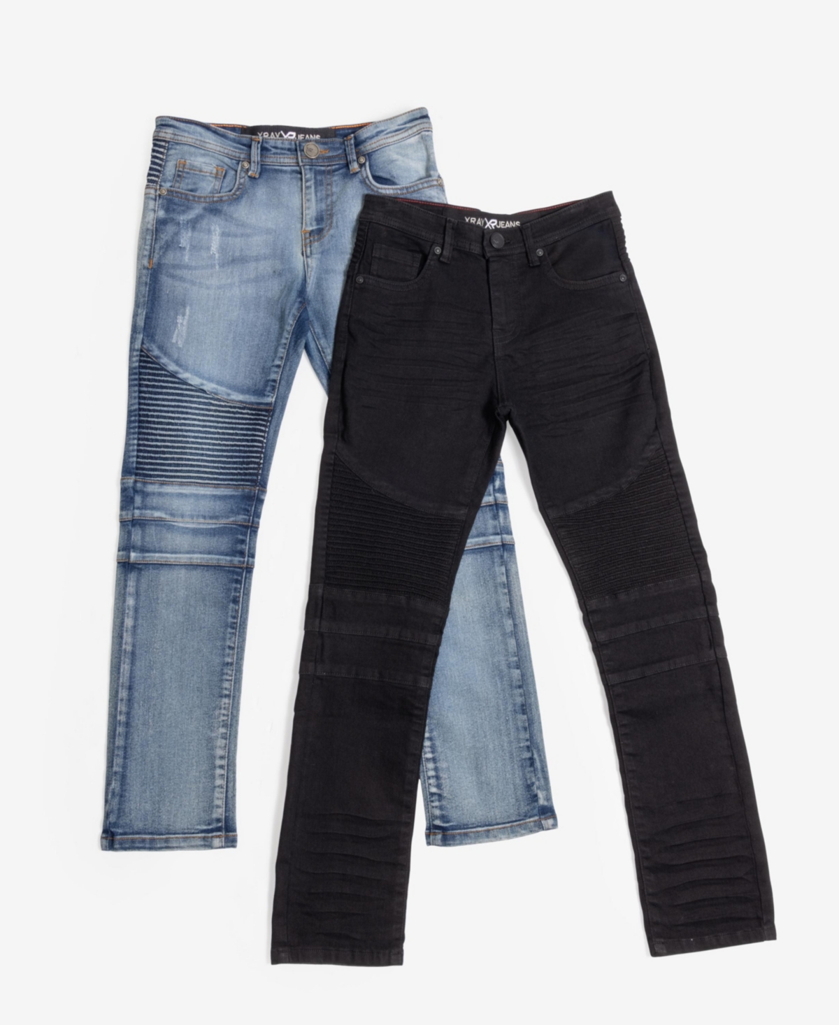 Click here for Big Boys 8-18 Stretch Jeans - 2 Pack - Jet black/l... prices