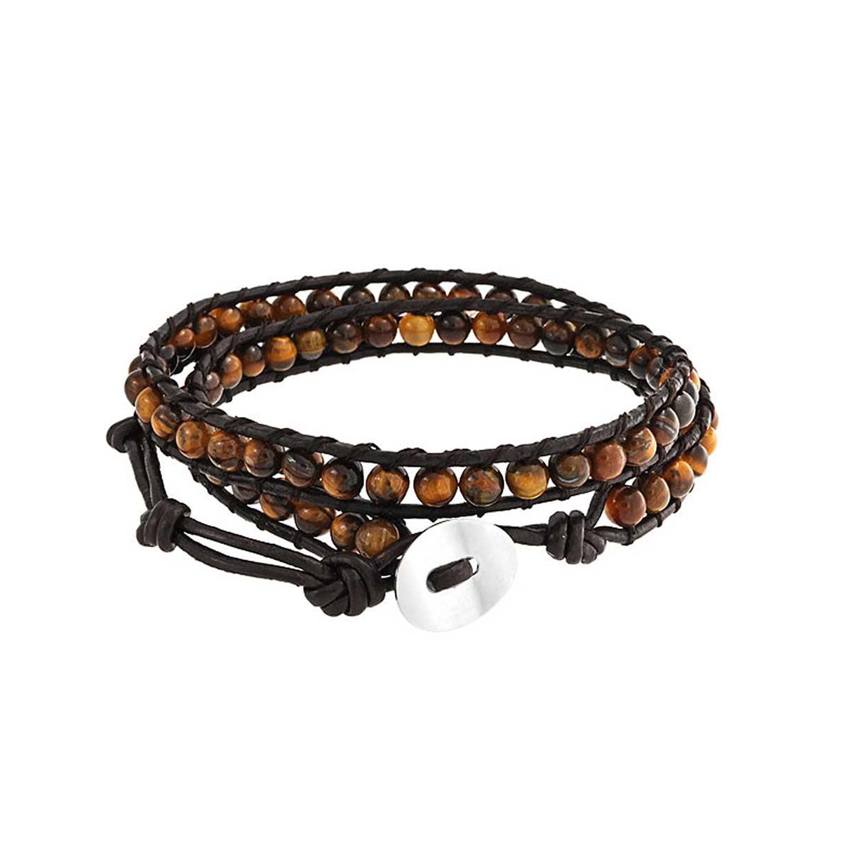 Click here for Bling Jewelry Wrap Bracelet Two Tone Multi Strand... prices