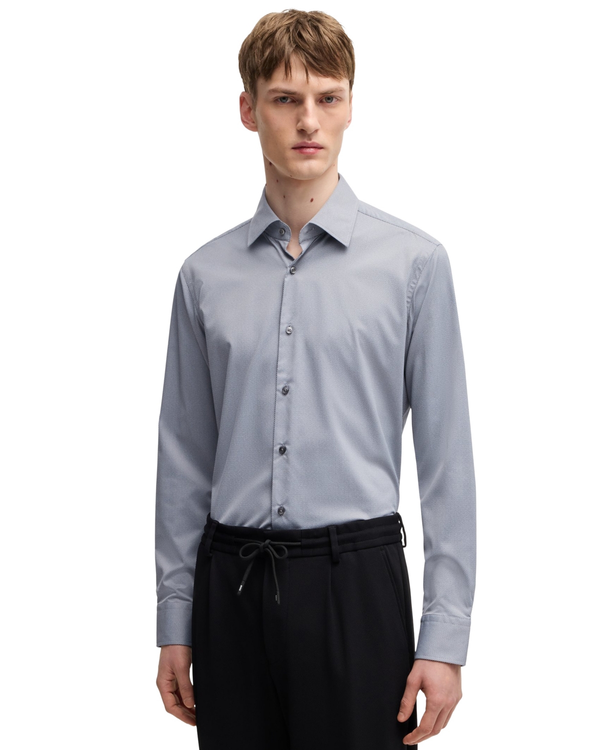Click here for Boss by Hugo Boss Mens Structured Stretch Regular-... prices