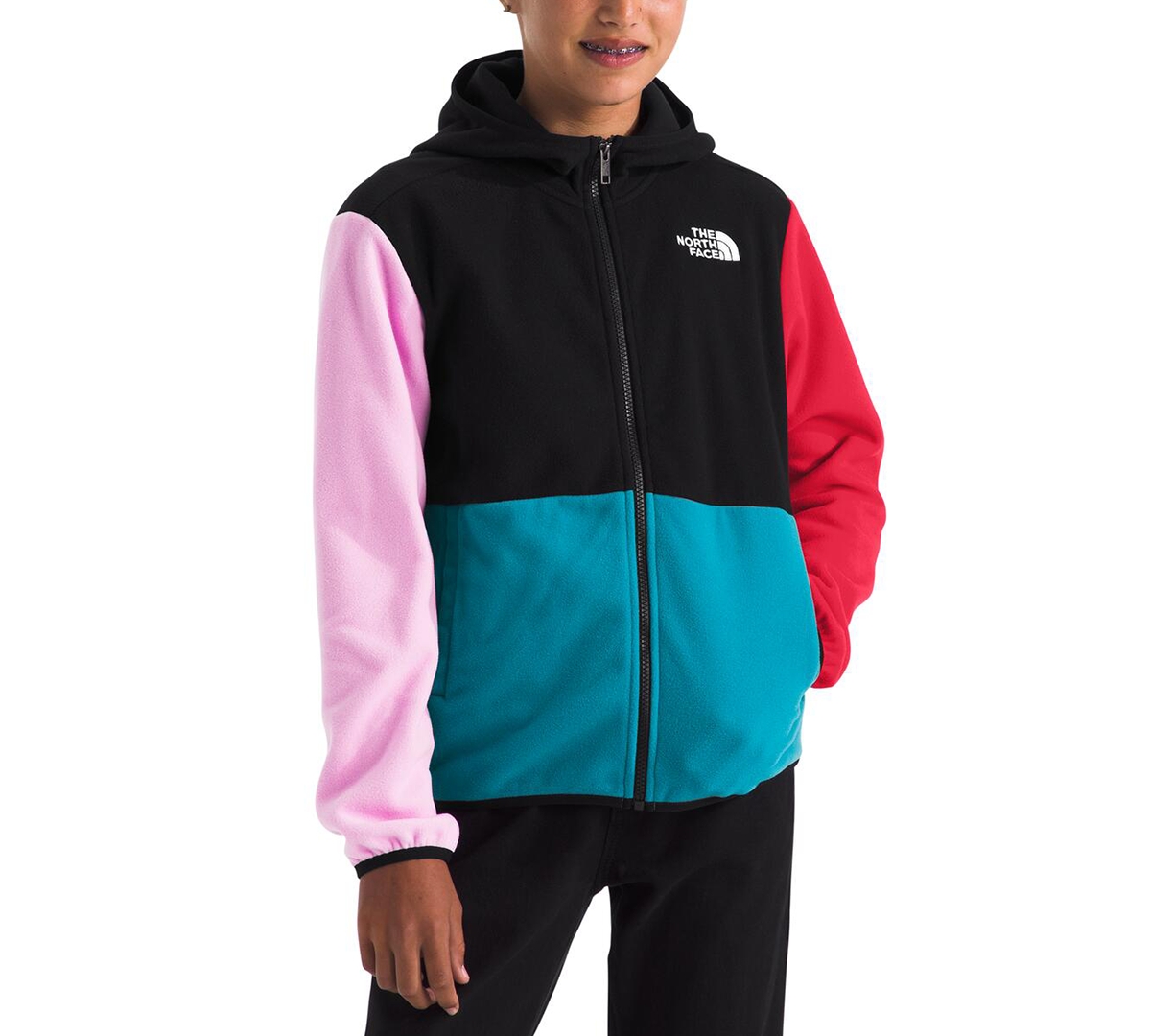 Click here for The North Face Big Girls Teen Glacier Full-Zip Hoo... prices
