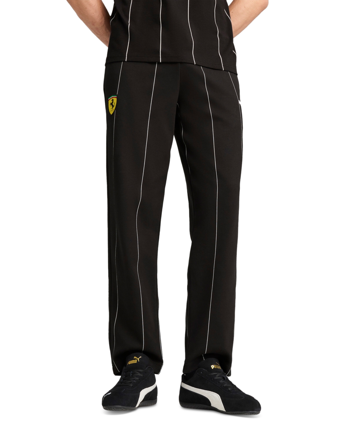 Click here for Puma Mens Premium Ferrari Race Pants - Black prices
