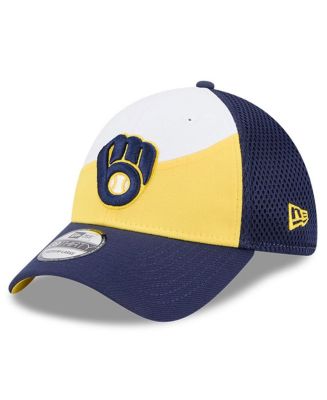 New Era Men's Yellow/Navy Milwaukee Brewers 2025 Spring Training ...