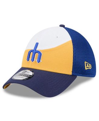 New Era Men's Gold/Blue Seattle Mariners 2025 Spring Training 39THIRTY ...