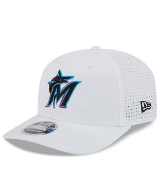 New Era Men's White Miami Marlins 2025 Spring Training 9SEVENTY COOLERA ...