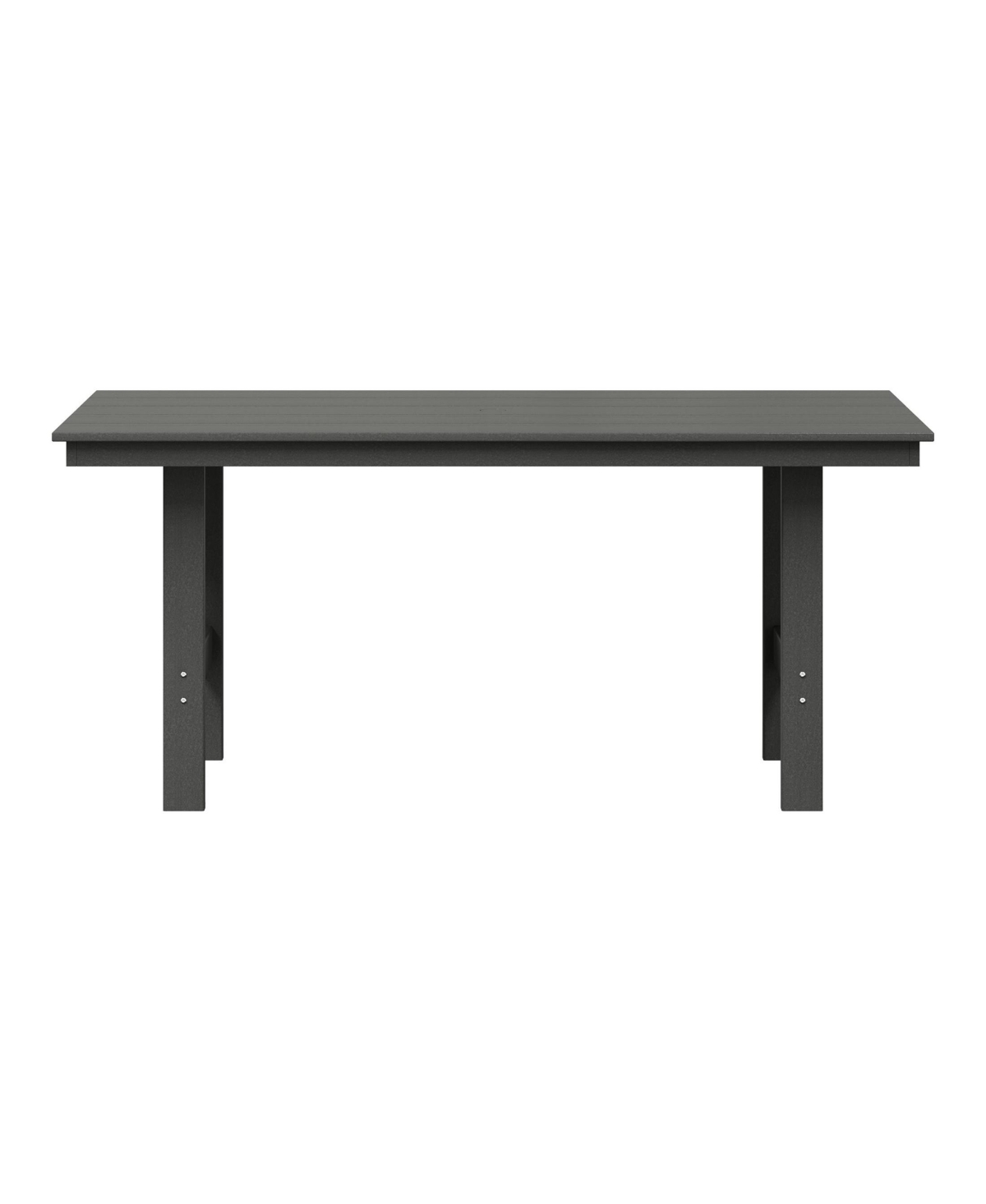 Click here for Outdoor Modern Hdpe 66 Wide Rectangle Patio Dining... prices