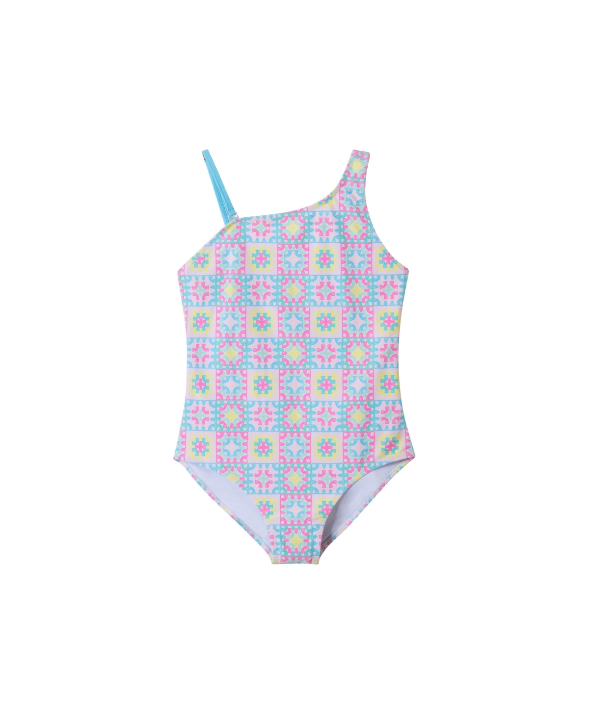 Click here for Toddler/Child Girls Crochet Rib One Pc Halter Swim... prices
