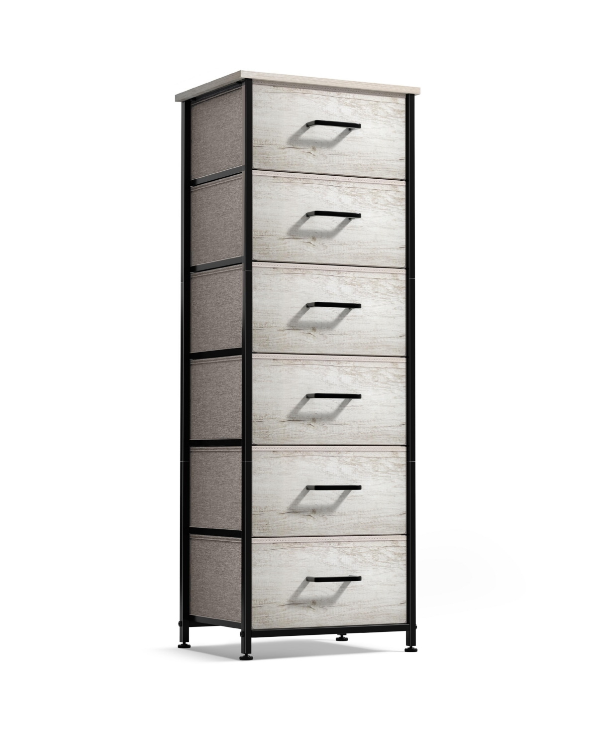 Click here for Sorbus Narrow 6 Drawers Nightstand with Steel Fram... prices