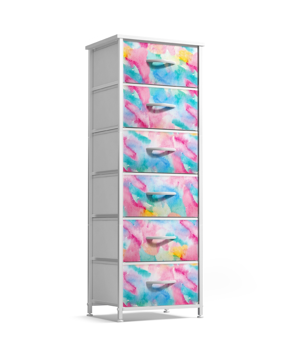 Click here for Sorbus Narrow 6 Drawers Nightstand with Steel Fram... prices