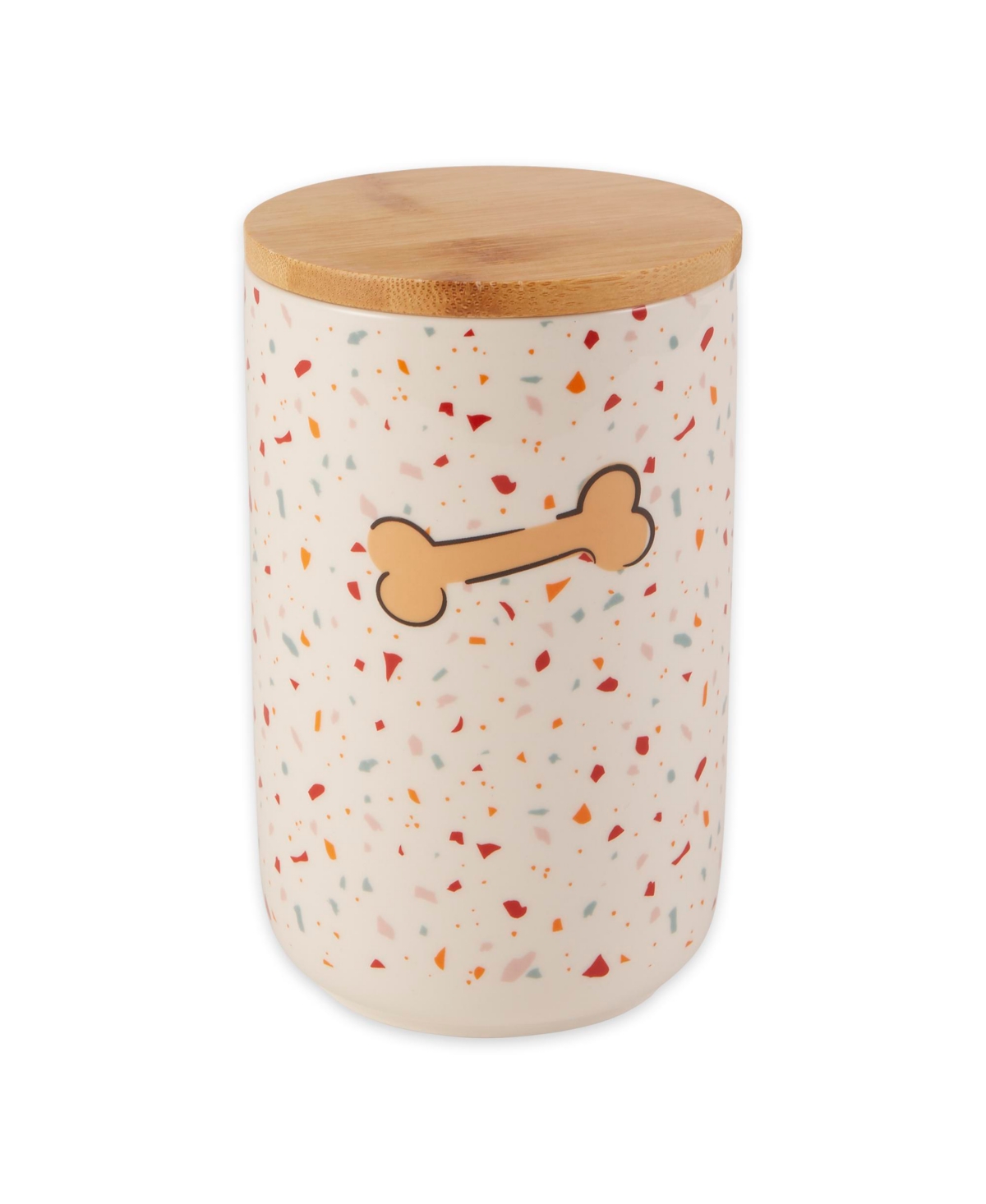 Click here for Bone Dry Ceramic Pet Treat Canister - Terrazzo prices