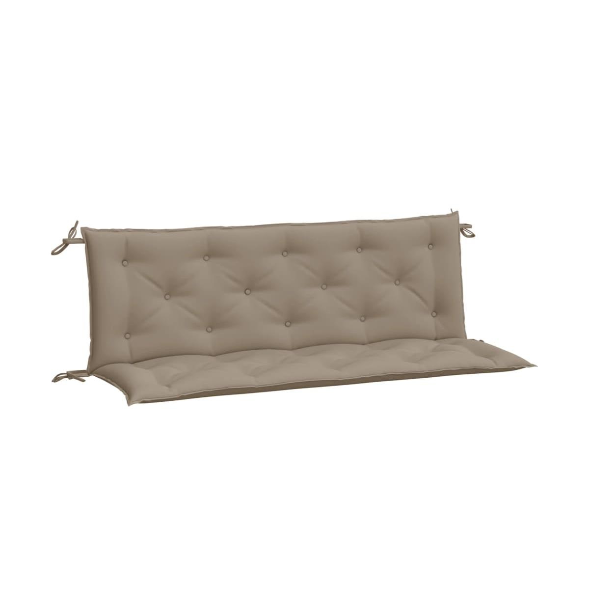Click here for Garden Bench Cushions 2 pcs Taupe 59.1x19.7x2.8 Ox... prices