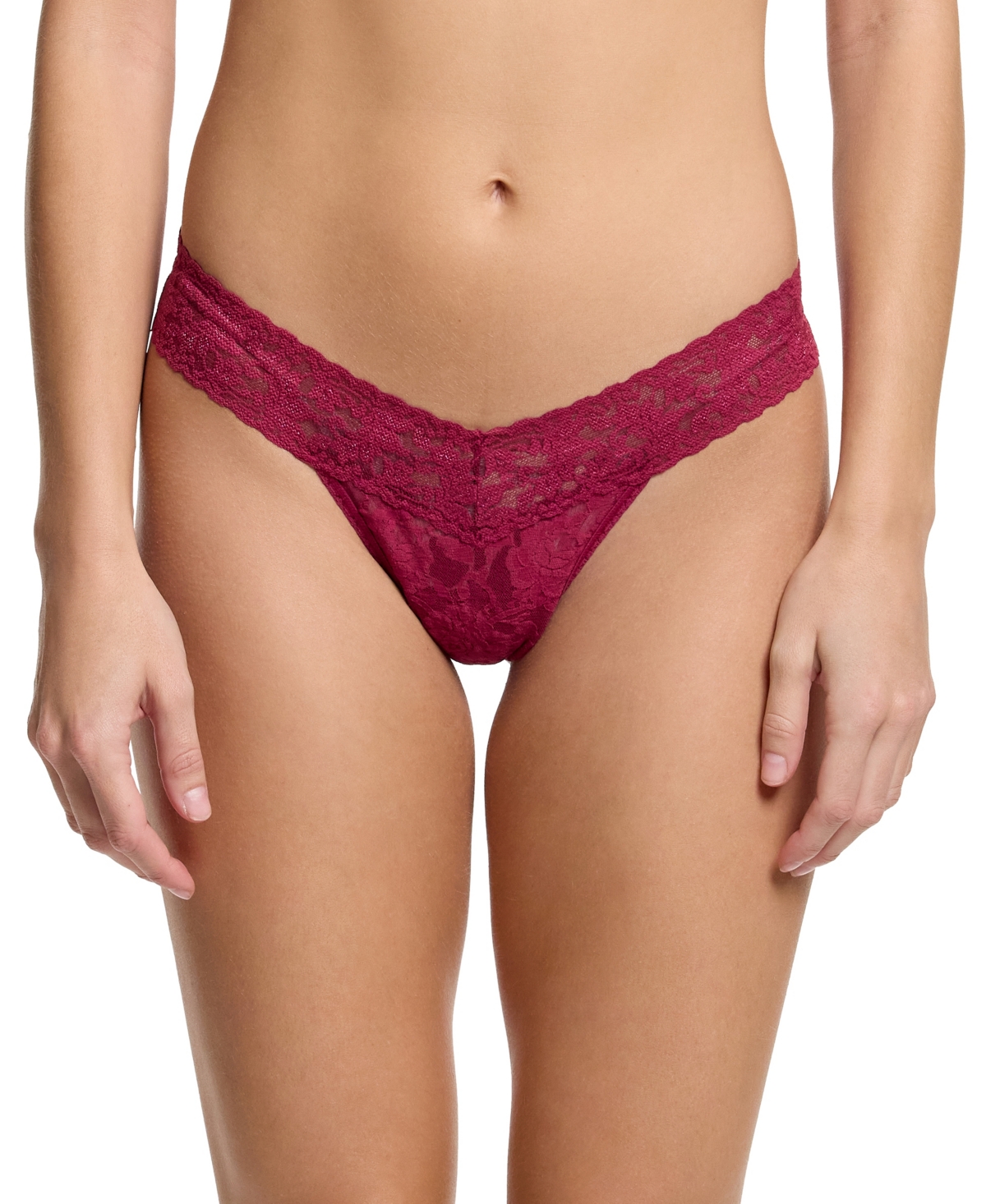 Click here for Hanky Panky Womens Signature Lace Low Rise Thong -... prices