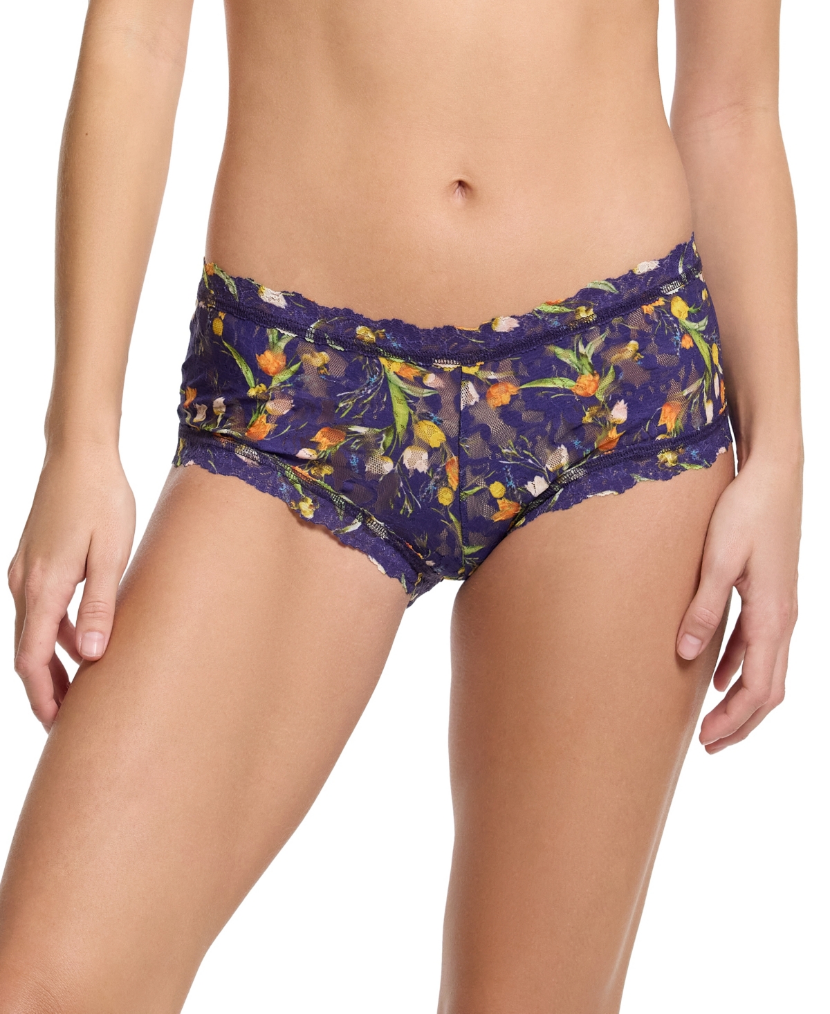 Click here for Hanky Panky Womens Printed Signature Lace Boyshort... prices