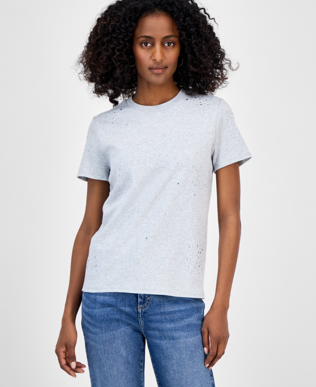 Click here for I.n.c. International Concepts Womens Cotton Embell... prices