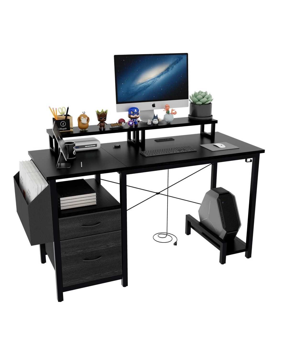 Click here for 47" Computer Desk with power outlet  Monitor... prices