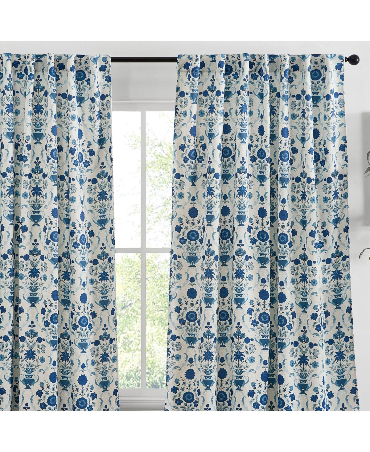 Click here for Hlc.me Clara Floral Damask Patterned Window Back T... prices