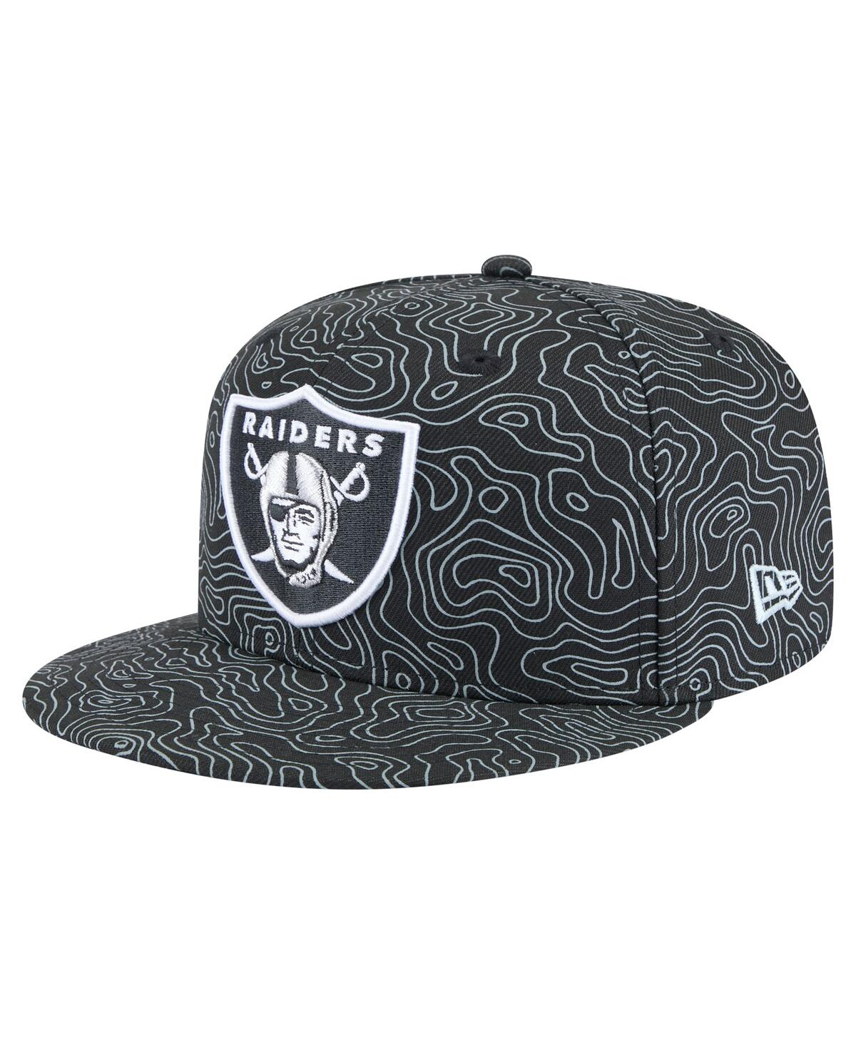 Click here for New Era Mens Black Las Vegas Raiders Geo 59FIFTY F... prices