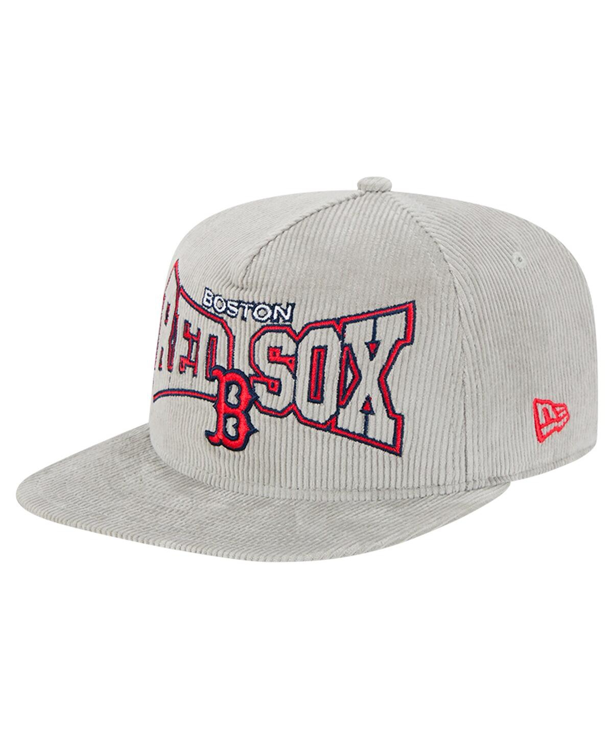 Click here for New Era Mens Gray Boston Red Sox Corduroy Golfer S... prices