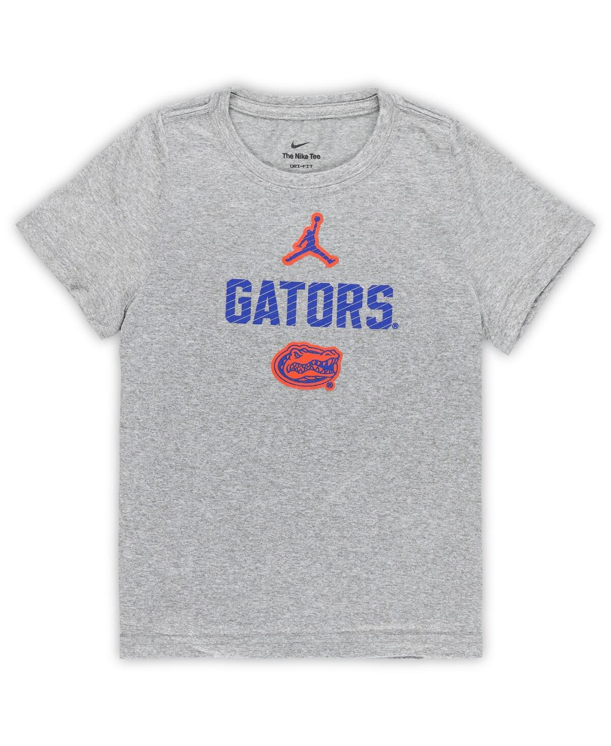 Jordan Preschool Gray Florida Gators Legend Slogan T-Shirt - Gray ...