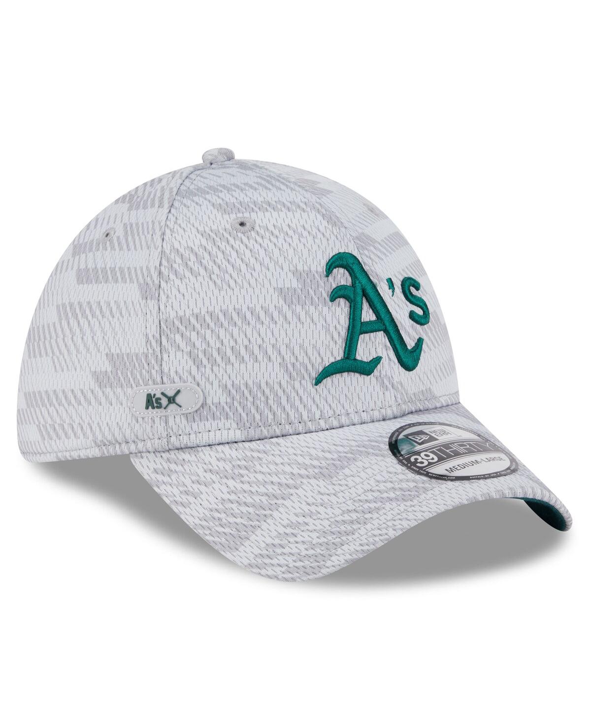 Click here for New Era Mens Gray Athletics 2025 Mlb Clubhouse 39T... prices