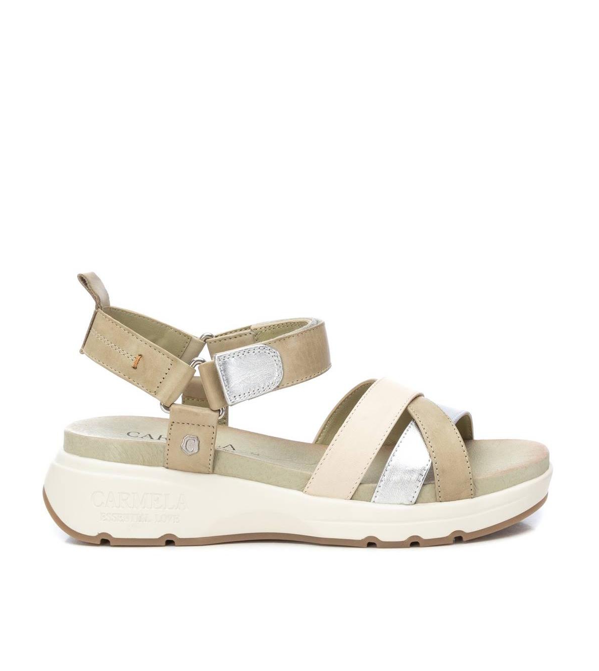 Click here for Carmela Leather Womens Casual Sandals by Xti - Kak... prices