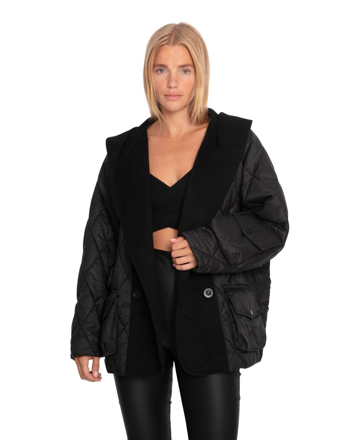 Click here for Belle & Bloom Womens Only You Quilted Utility Jack... prices