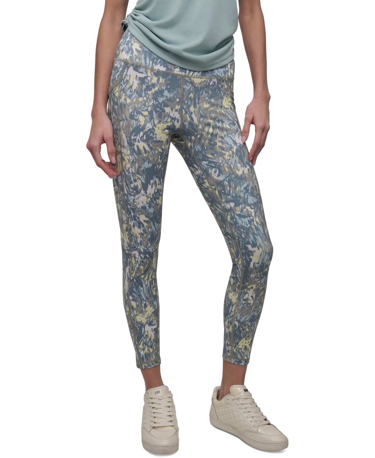 Click here for Dkny Sport Womens Printed High-Waist 7/8 Tights -... prices