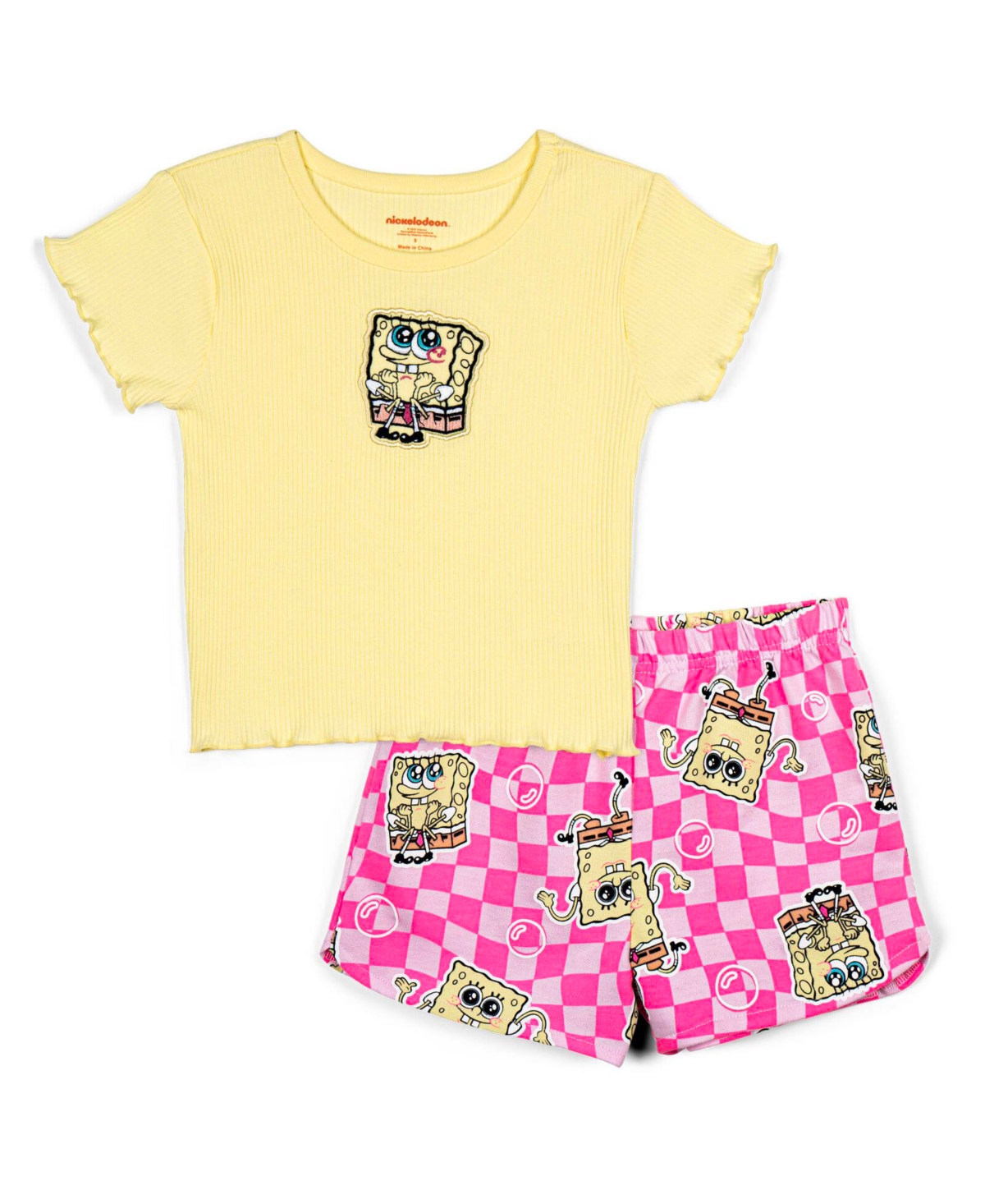 Click here for SpongeBob SquarePants Girls Ribbed T-Shirt and Fre... prices