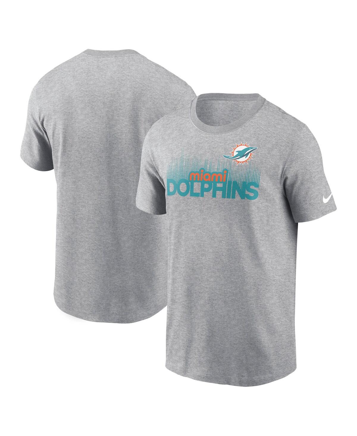 Click here for Nike Mens Heather Gray Miami Dolphins Local Essent... prices