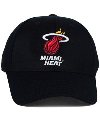 adidas Miami Heat Structured Basic Flex Cap - Macy's