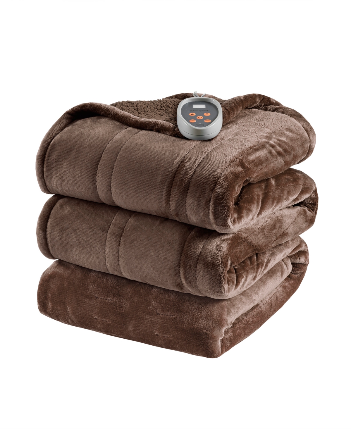 Beautyrest Heated Microlight to Berber Blanket  Full