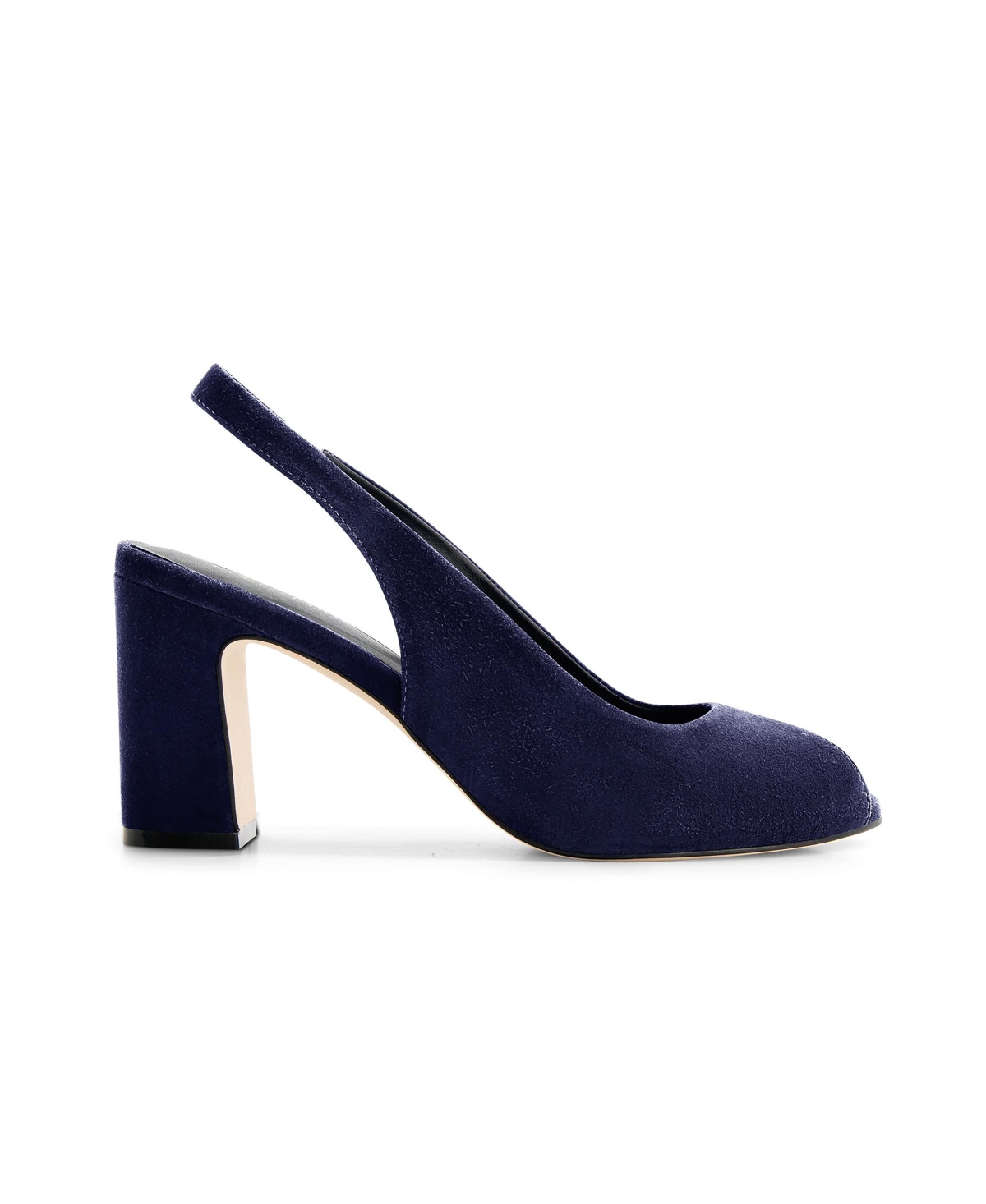 Click here for Bernardo Adell Peep Toe Pump - Dark navy prices