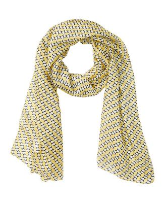 Olsen 100% Silk Geo Print Scarf - Macy's