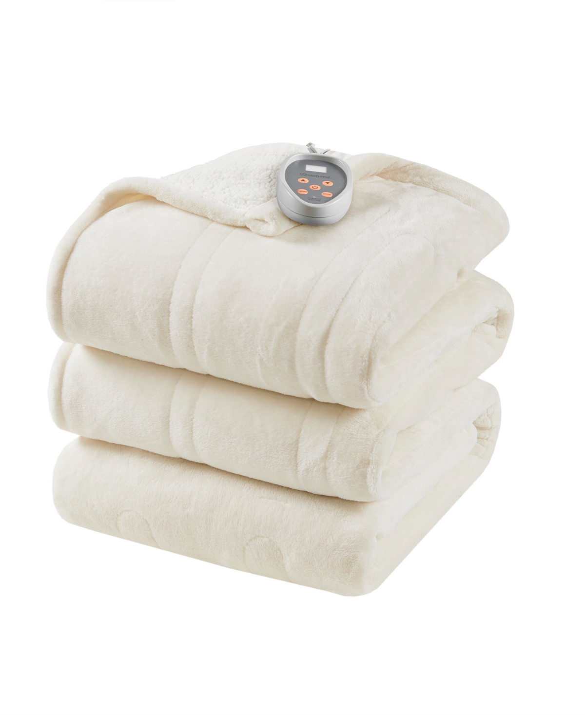 Beautyrest Heated Microlight to Berber Blanket  Full