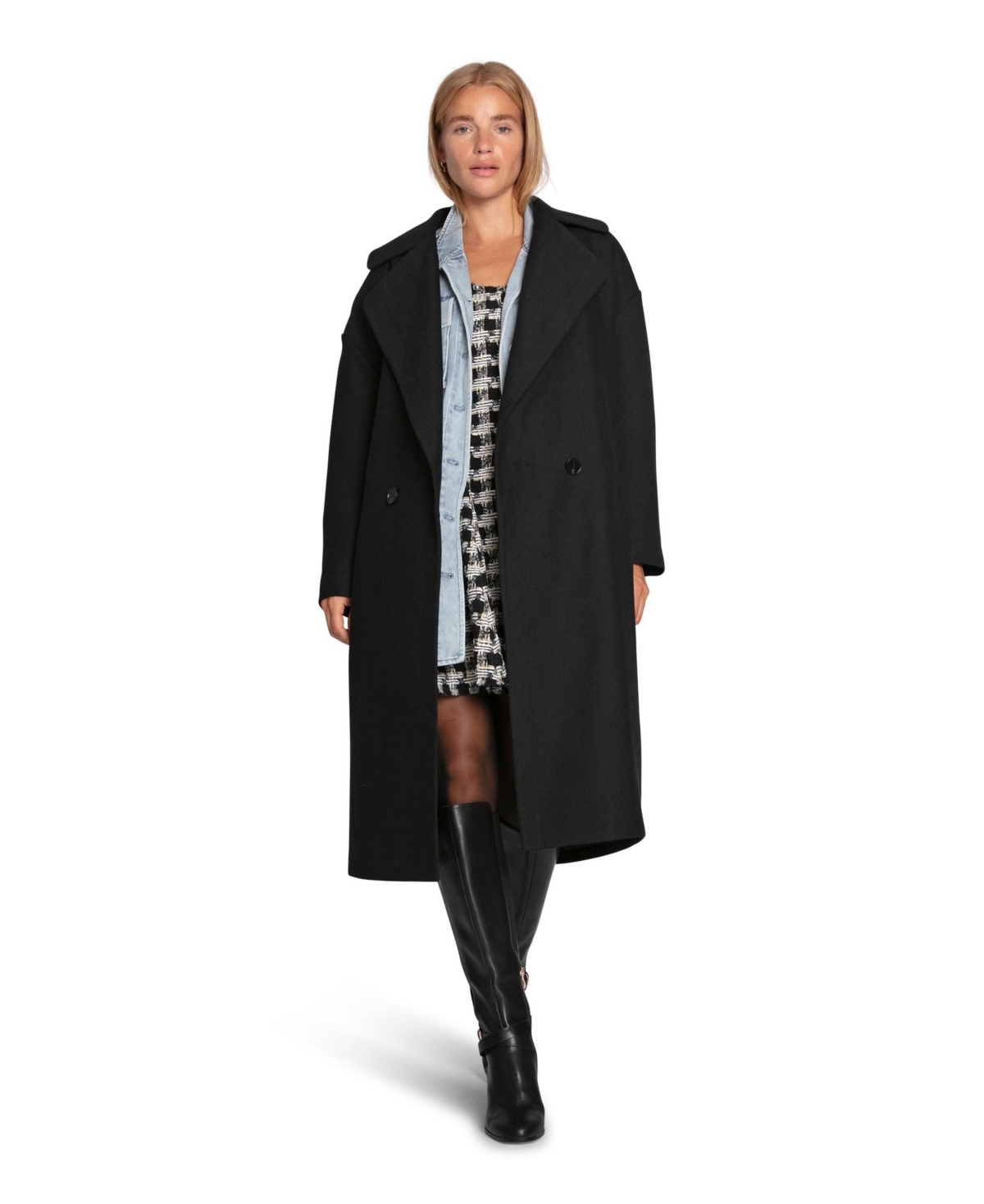 Click here for Belle & Bloom Womens Adventure Lifetime Coat - Bla... prices
