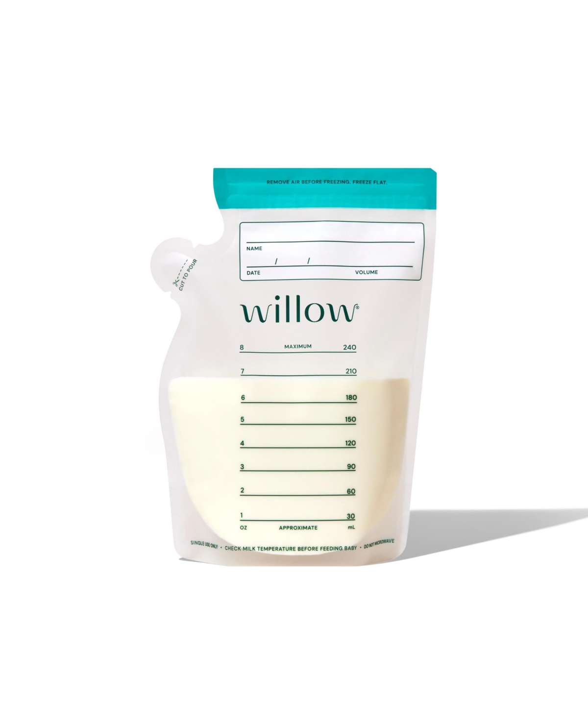 Click here for Willow Breast Milk Storage Bags  100- count prices