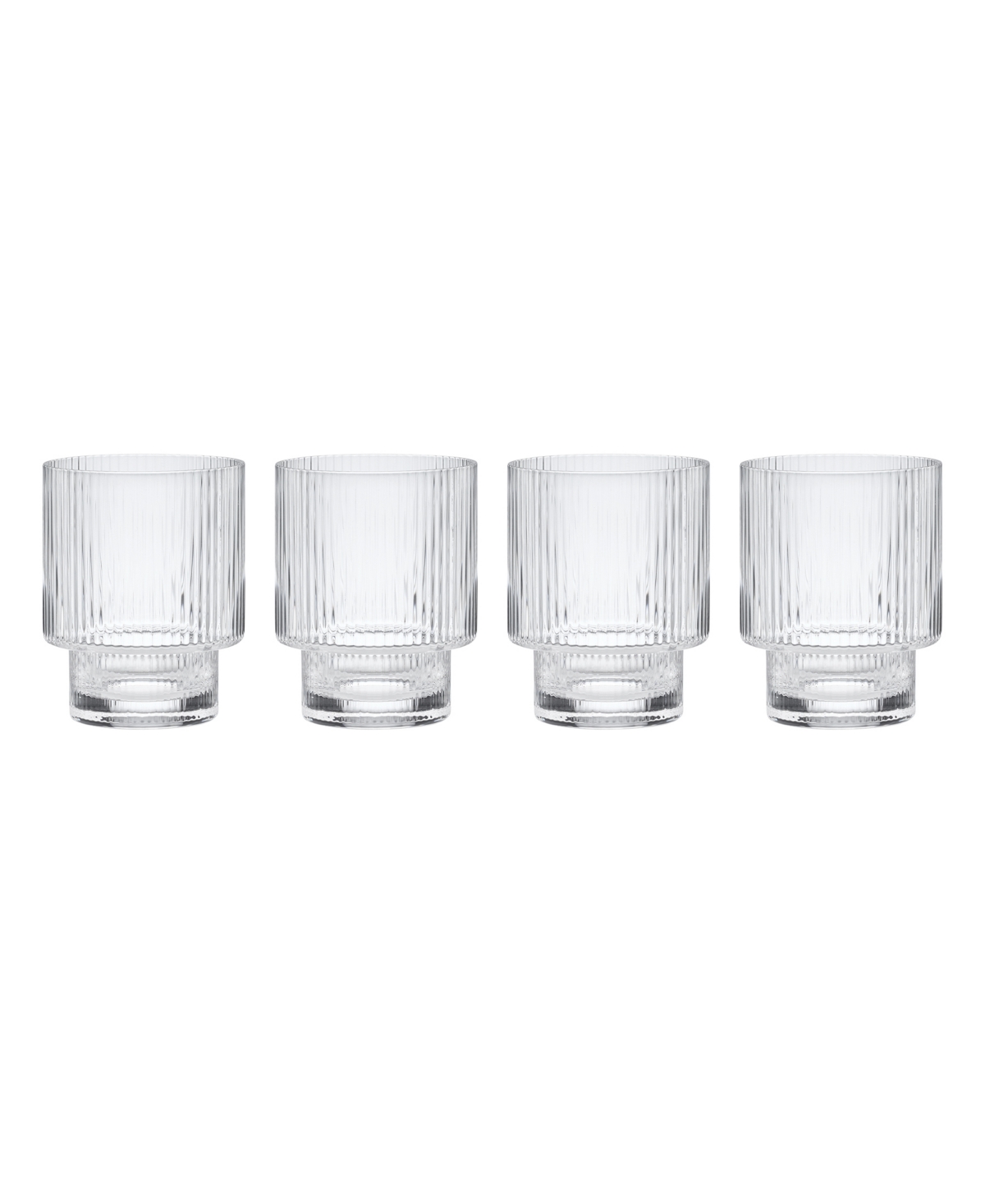 Click here for Lenox Modulus Tumblers  Set of 4 - Clear prices