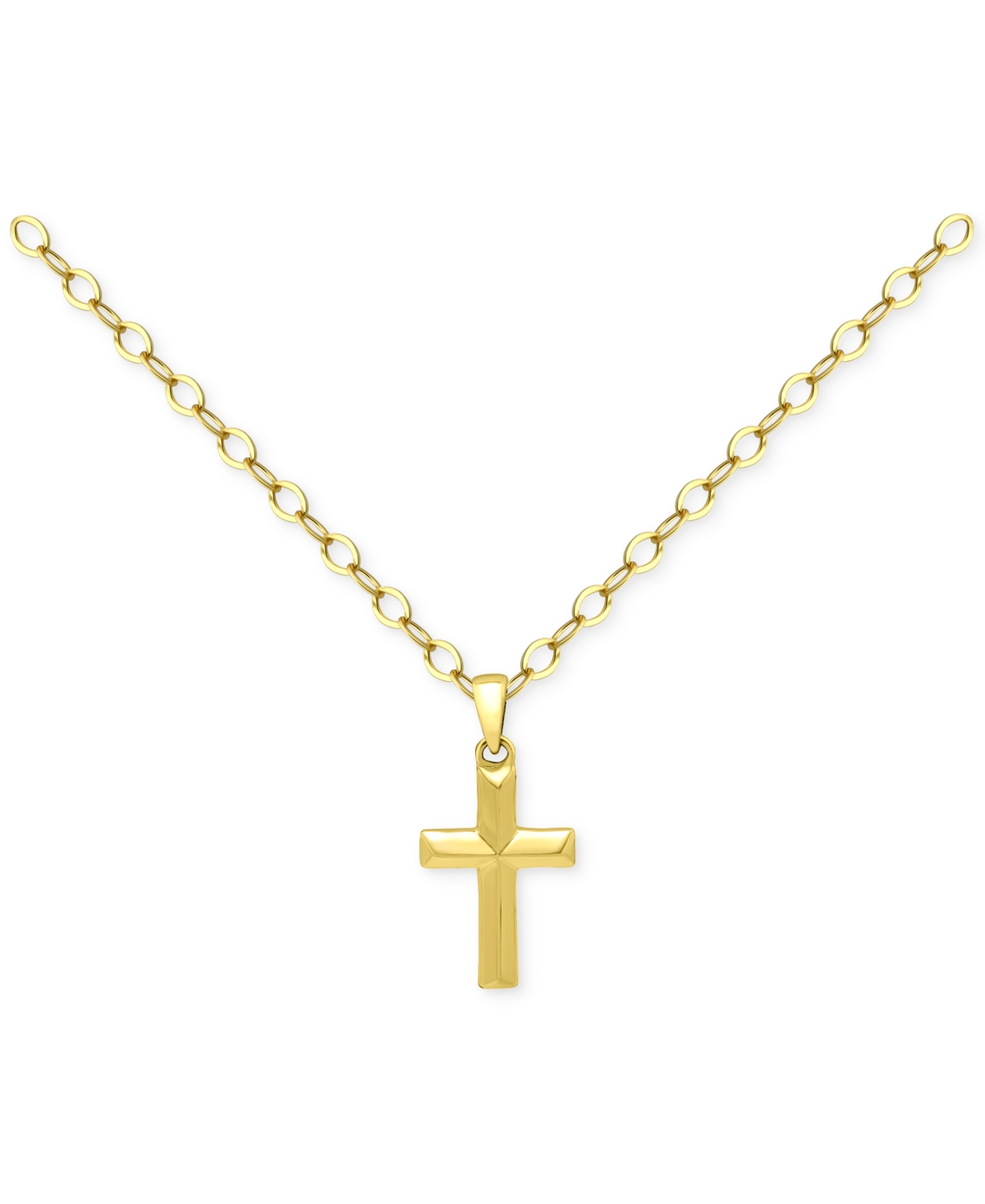 Click here for Giani Bernini Cross Pendant Necklace in 18k Gold-P... prices